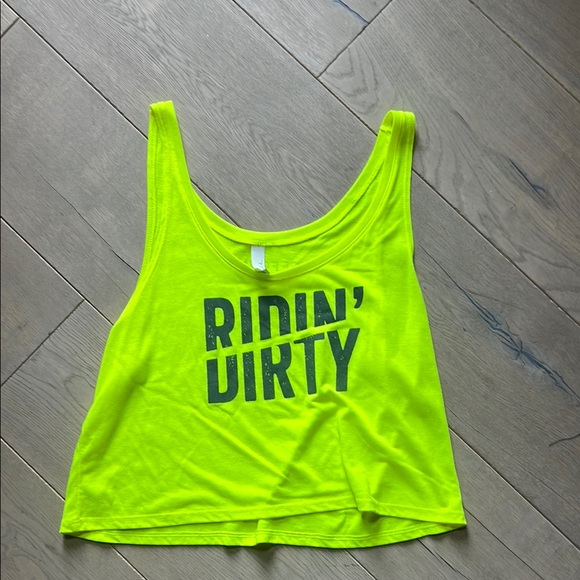 bella | Tops | Neon Yellow Tank Top | Poshmark